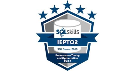 Marlon Ribunal On Linkedin Sqlskills Iepto2 Sql Server 2019 Was Issued By Sqlskills To Marlon