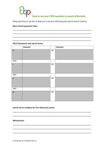 PICO Practice Questions