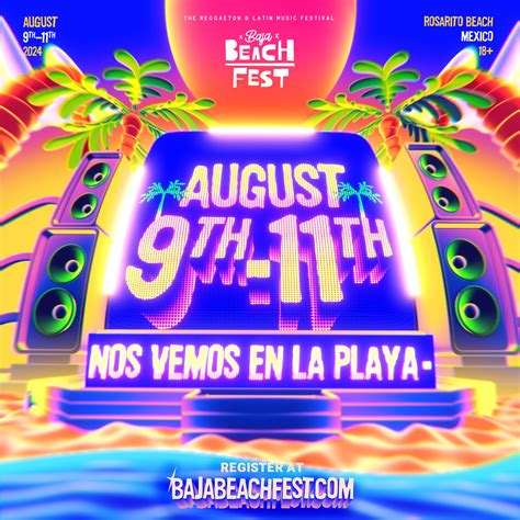 Baja Beach Fest 2024 Price Jenni Marquita