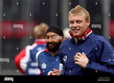 Cricket Npower First Test England V Sri Lanka Nets Lords Stock