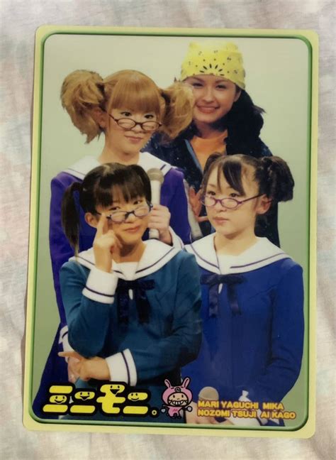 Yahooオークション ミニモニ 下敷き 6 モーニング娘 矢口真里 辻希