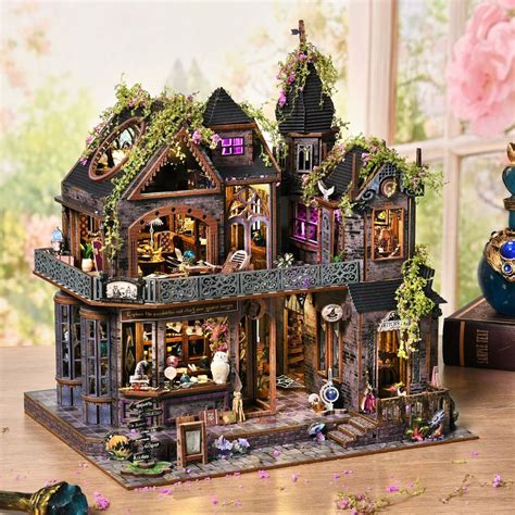 Cuckoo Clock House Kit Diy Cuckoo Clock Building Kit Book Nook World