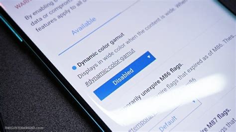 Fix Yellow Tint Display Issue In Chrome Browser On Android