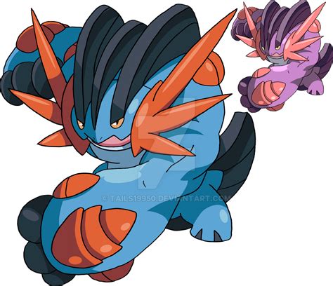 260 Mega Swampert Art V2 By Tails19950 On Deviantart