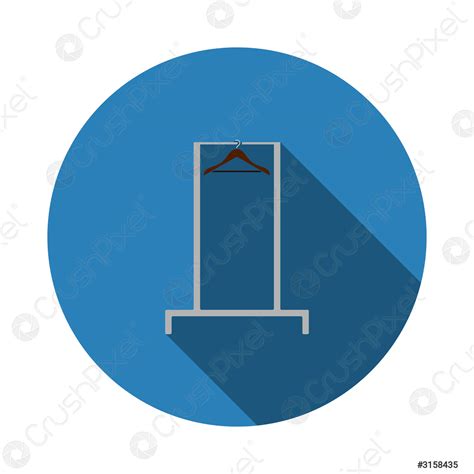 Hanger Rail Icon - stock vector 3158435 | Crushpixel