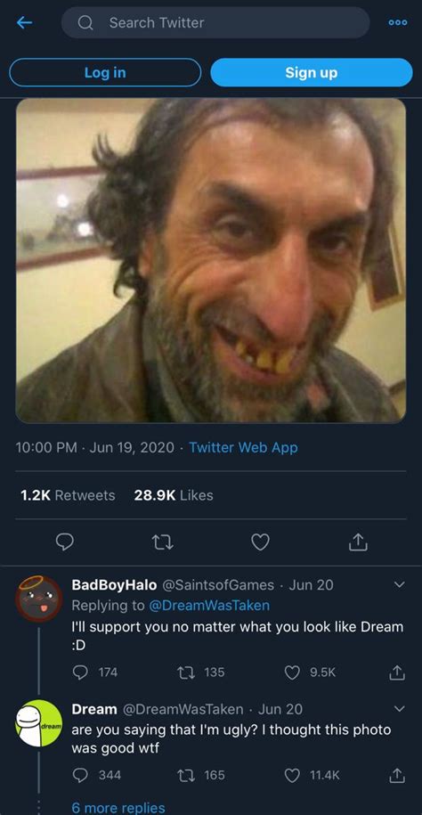 Dream Face Reveal Part 2 Face Reveal Funny Tweets Dream