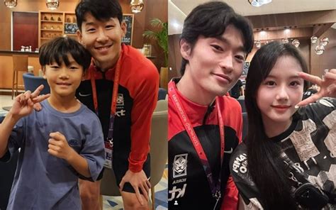 손흥민·조규성과 인증샷 자랑하더니아빠 찬스 시선에 우연히 만난 것 해명 네이트 뉴스