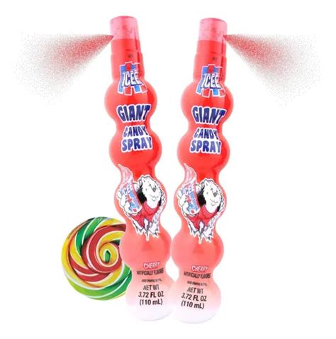 Icee Caramelos En Aerosol Dulces Líquidos Agridulces Cuotas Sin
