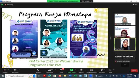 Penyapaan Mahasiswa Baru Prodi Teknologi Pangan Tahun 2023 Program
