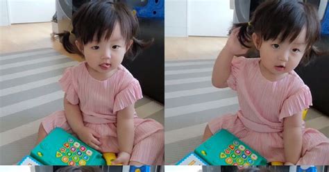 정준호♥이하정 딸 유담 11개월 사랑둥이인형이 따로 없네