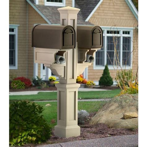 Multiple Mailbox Post Foter Mailbox Post Double Mailbox Post Mailbox