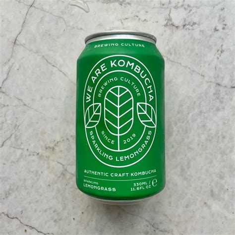 We Are Kombucha Sparkling Lemongrass Kombucha Reviews Abillion