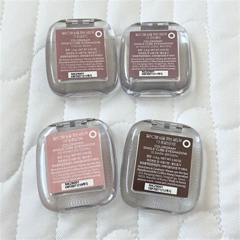 더쿠 컬러그램 싱글 큐브 섀도우 이벤트 후기