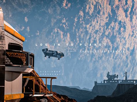 C D redshift练习 场景 登录星球 Zhang杰克 站酷ZCOOL