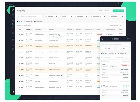 Data Table Ui Design Examples To Use As Inspiration Data Table Ui