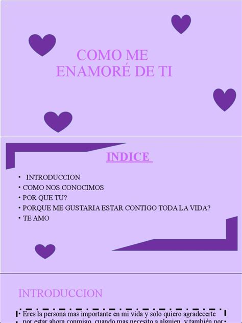 Como Me Enamore De Ti Pdf Amor