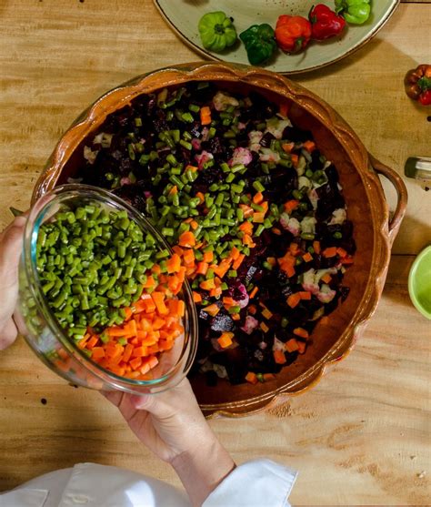 Receta De Fiambre Guatemalteco Fiambre Colorado