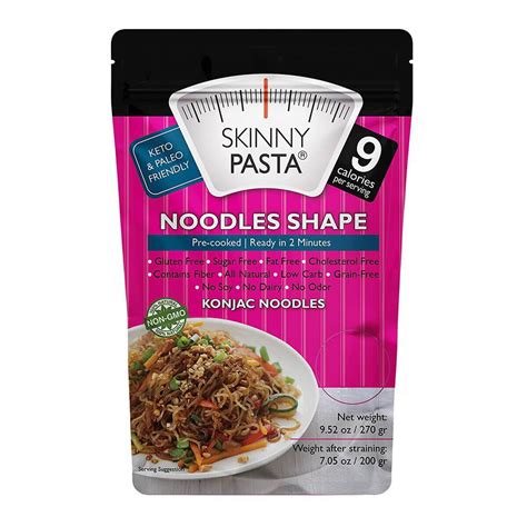 Skinny Pasta Noodles Shape La Selecta Organica