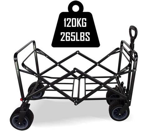 TMZ All Terrain Utility Folding Wagon Collapsible Garden