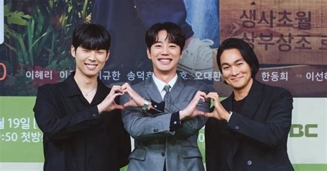 송덕호·이준영·이규한 3인 하트는 이렇게 일당백집사 [da포토]