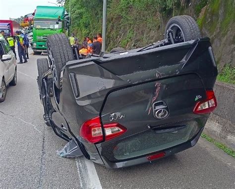 Polis Minta Saksi Kemalangan Treler Perodua Tampil Bantu Siasatan