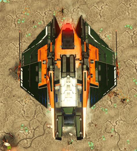 Orange Black Interceptor Narrow Pi Ant Plough Long Spine Stinger