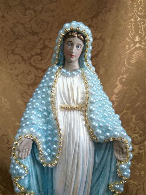 Nossa Senhora das Graças cm rosto pintado Elo