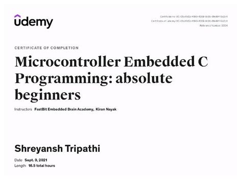 Udemy Cprogramming Shreyansh Tripathi
