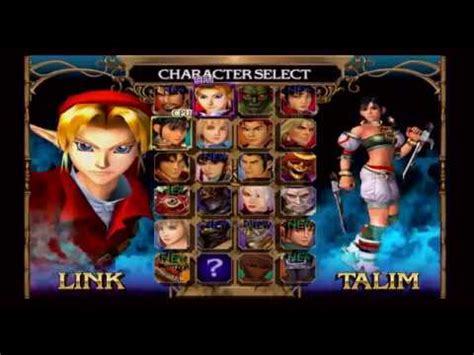 Soul Calibur II Gamecube Battle Theater Link Vs Talim Match 1 YouTube