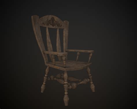 Vishwanath G B Old Wooden Chair