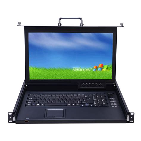 17 Inch Widescreen Ultra Short Depth 8 Vga Port Lcd Kvm Console Switch 17 Inch Widescreen Ultra Short Depth 8 Vga Port Lcd Kvm Console Switch