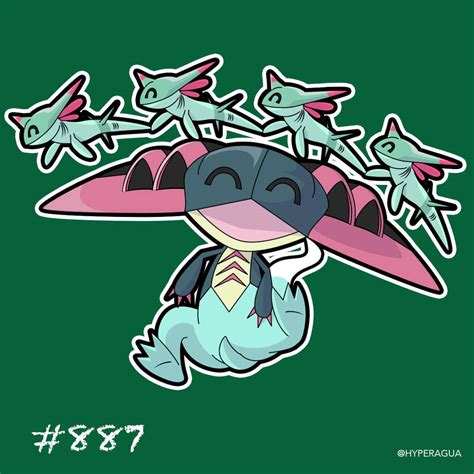 Chibi Dragapult By Hyperagua On Deviantart