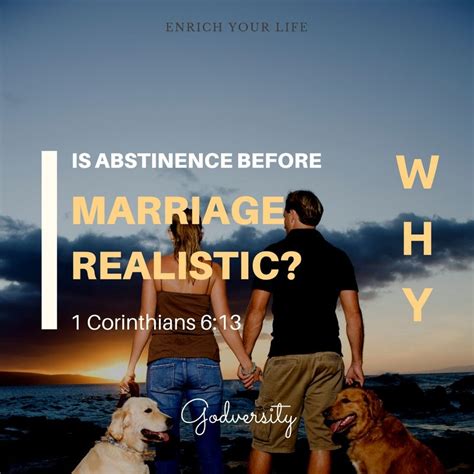 Is Abstinence Before Marriage Realistic