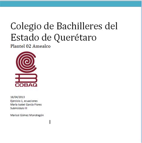 Submodulo III Ejercicio 1 Ecuaciones