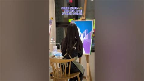 친구와 도란도란 수도도 떨며 미술체험🎨 ️이게 바로 힐링이지요🥰 서울팔레트 드로잉카페 미술카페 그림카페 서울이색카페 서울이색