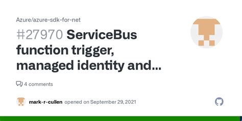 Servicebus Function Trigger Managed Identity And Local Development