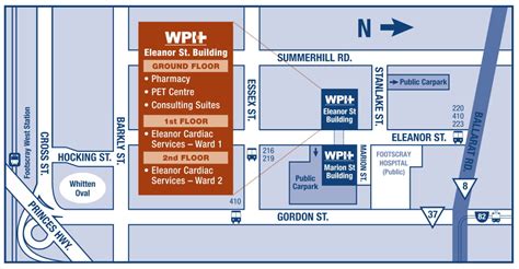 Northern General Hospital Map Of Departments