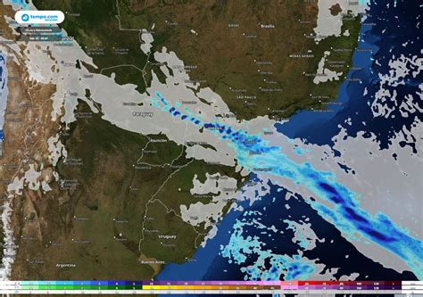 Fim De Semana Com Massa De Ar Polar E Frente Fria Atuando No Centro Sul