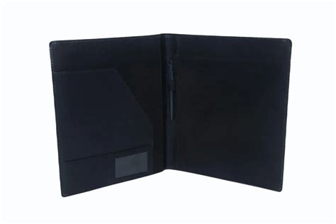 Leather AJ612 Plan Black Document Folder Size A4 At 125 Piece In New Delhi