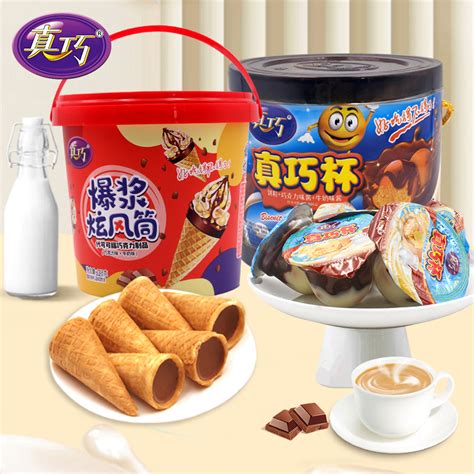 真巧夹心曲奇冰激凌风味休闲零食品饼干早餐代餐办公室下午茶小吃