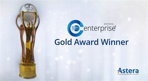Press Release Astera Centerprise Bags The Gold Award At Apicta 2019
