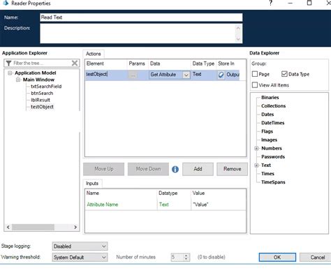 How Does The Get Attribute Method Of The Read St Ssandc Blue Prism