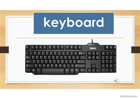 Parts Of A Computer General Vocabula English Esl Powerpoints
