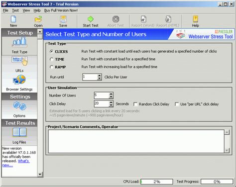 Server Stress Test Tool Glfasr