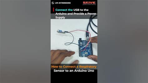 how to connect a respiratory sensor to an arduino uno youtube