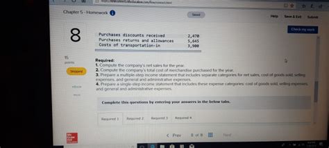 Solved Help Save Exit Submit Check My Work Problem A Chegg