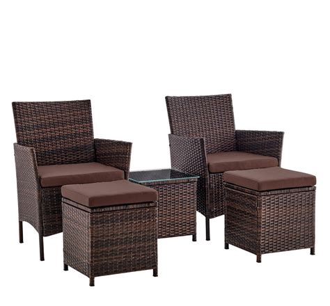 Пуфик из искусственного ротанга Киото пуфик (Kioto ottoman) (цвет ...