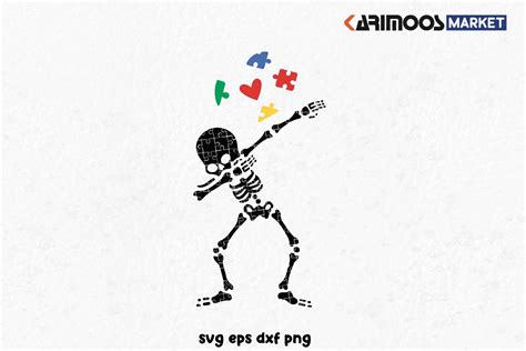 Autism Skeleton Svg Karimoos