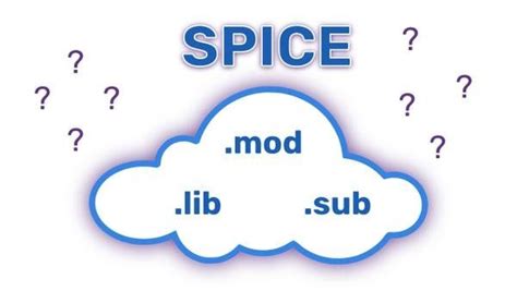 SPICE Diferencias Entre Lib Mod Y Sub