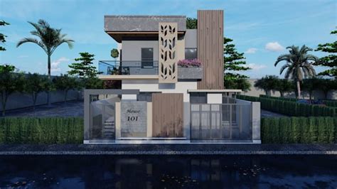 Do Architectural Drawing In Autocad 3d Modelling With Realistic Rendering By Shalinibinayke